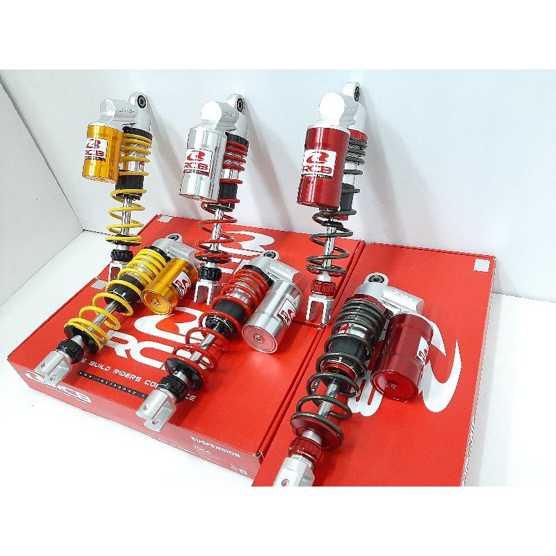 RACING BOY RCB RB ABSORBER NVX155 (AEROX) SB-2 SERIES (305mm) Red ...