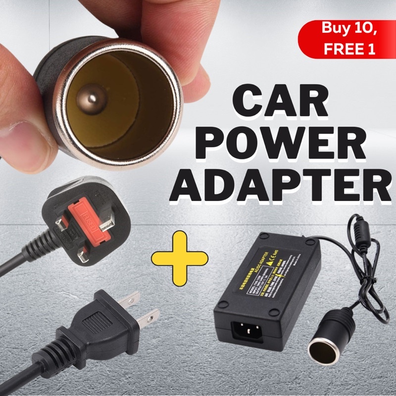 (CAR POWER ADAPTER) Car Cigarette Lighter Socket / 12V 2A/5A / Car ...