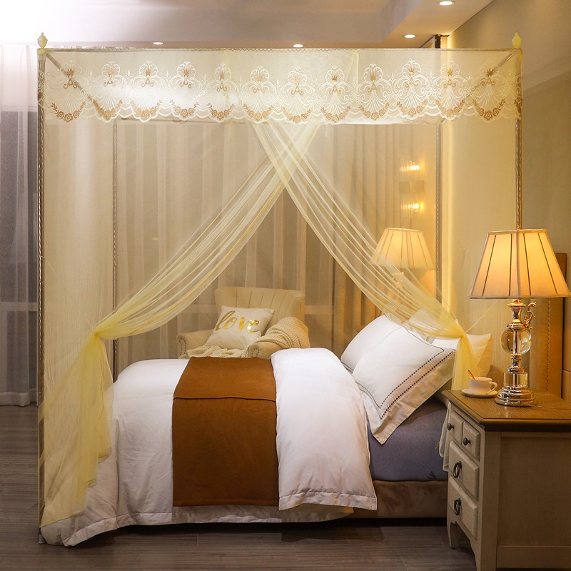 Steel bracket mosquito net and Thickened Yurt Mosquito Net kelambu ...