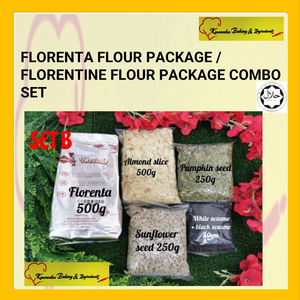 🔥Offer item🔥(HARI RAYA PROMO) FLORENTA FLOUR PACKAGE / FLORENTINE FLOUR ...