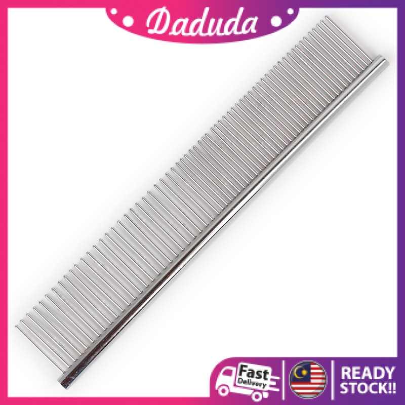 Pet Comb Dog Comb Grooming Comb Stainless Steel Different Spaced ...