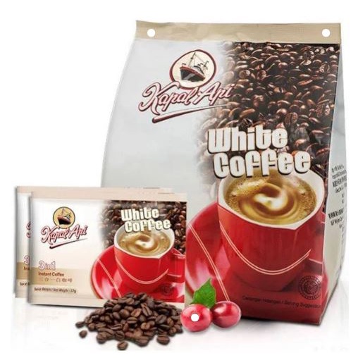 KAPAL API 3-in-1 White Coffee (15's x 37g) | Shopee Malaysia