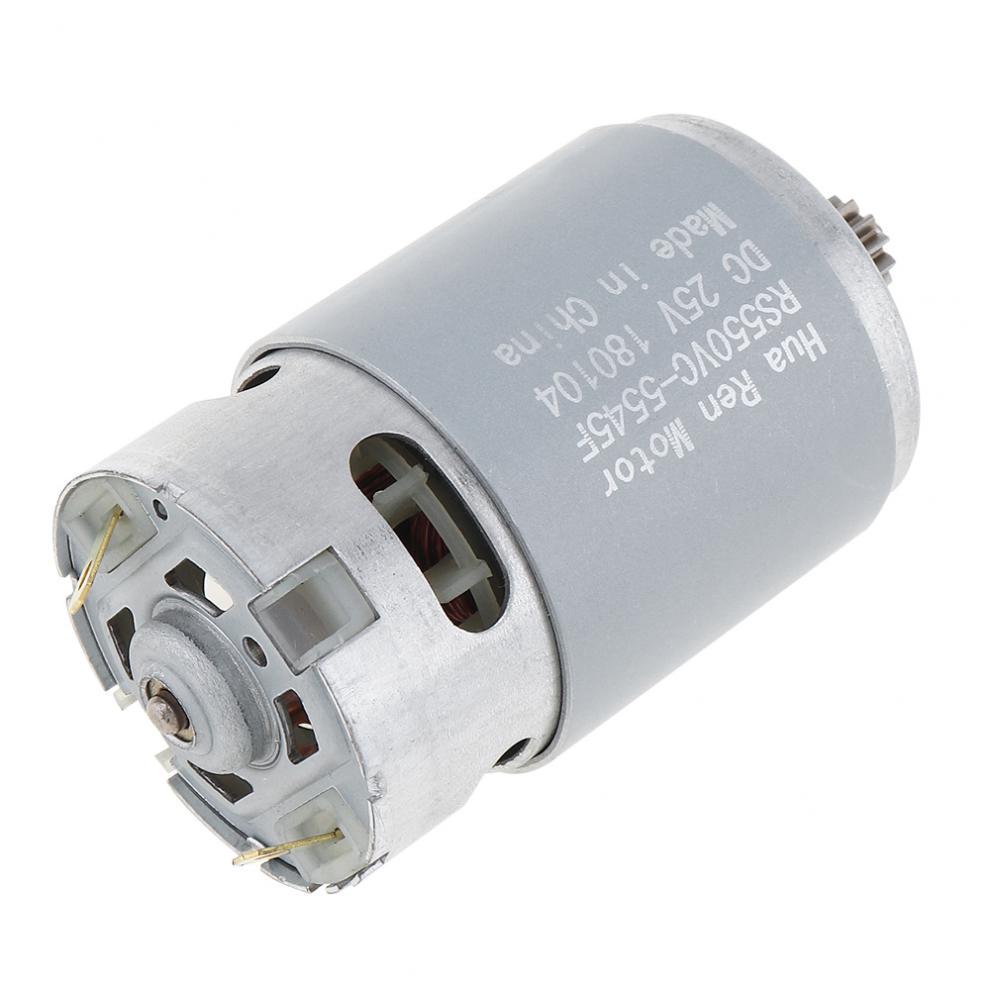 RS550 12V/16.8V/21V/25V 19500 RPM DC Motor with 12 Teeth | Shopee Malaysia