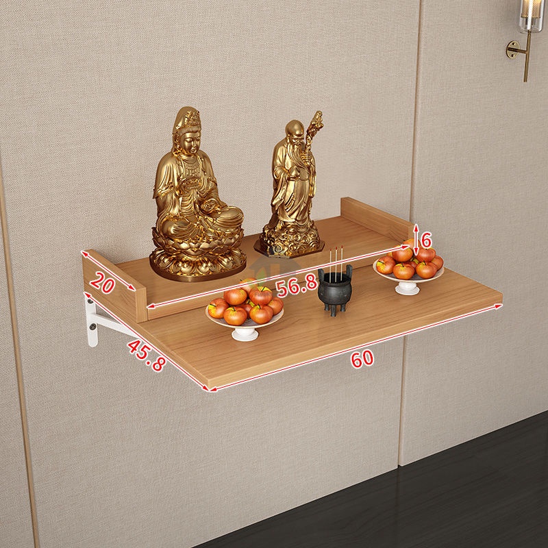 Console table New Chinese Style Table Wall-Mounted Buddha Shrine Buddha ...