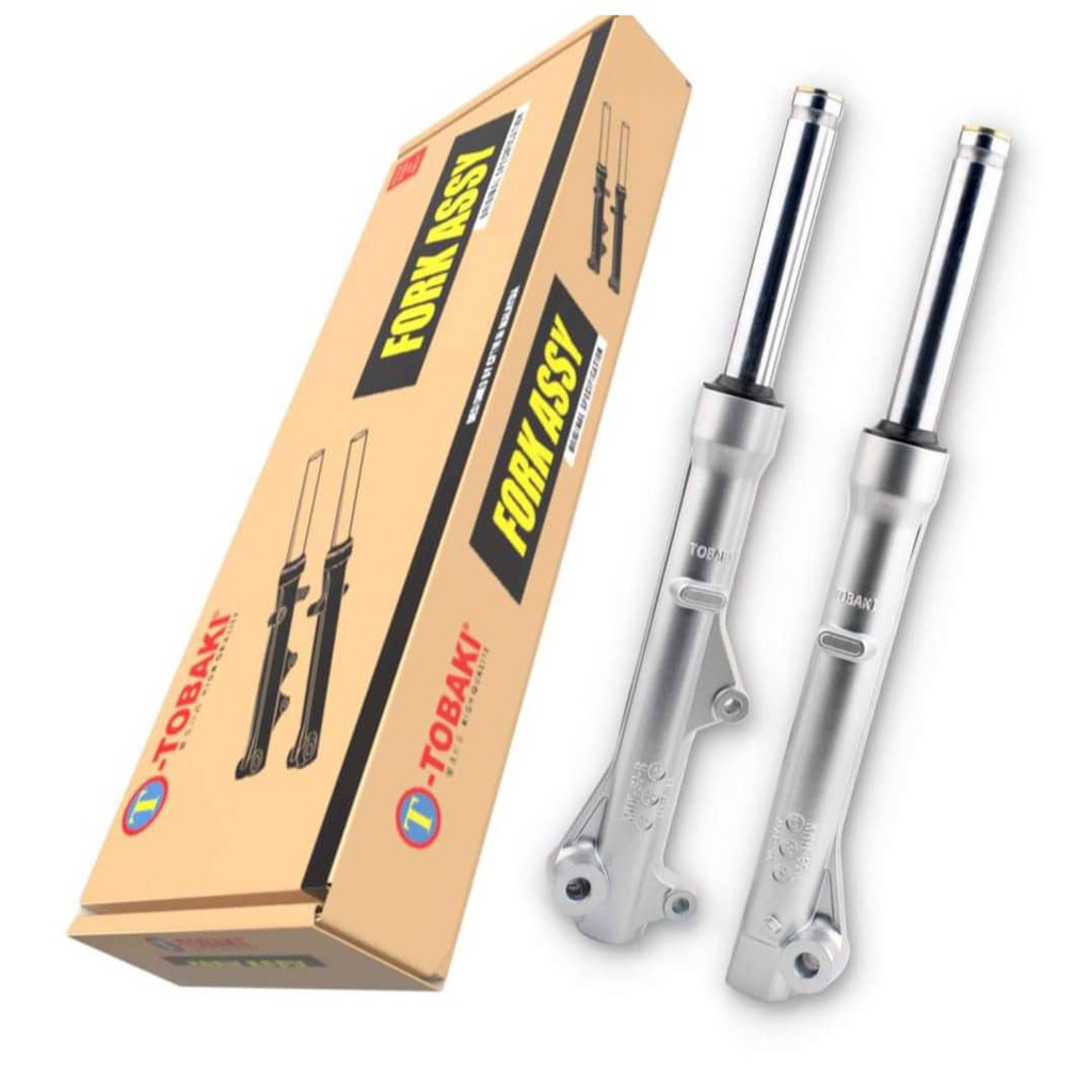 TOBAKI FRONT FORK SET 100% ORIGINAL TOBAKI LC135 V1,V2,V3,V4,V5,V6 / EX5 DREAM / SRL115 Fi ...