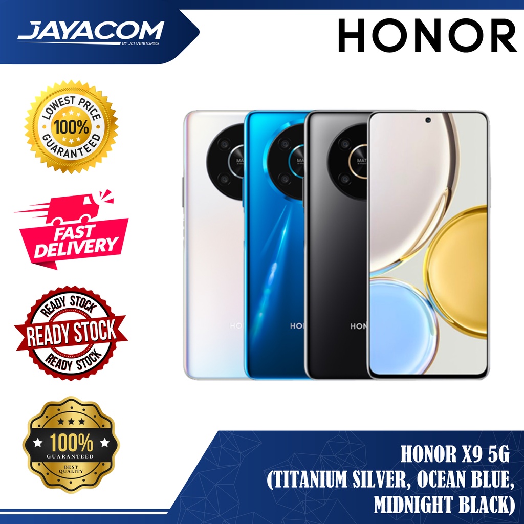 Honor X9 5G Smartphone (8GB RAM/128GB ROM/6.81" Screen/120hz Refresh Rate/48MP/Dual Sim/4800mAh ...