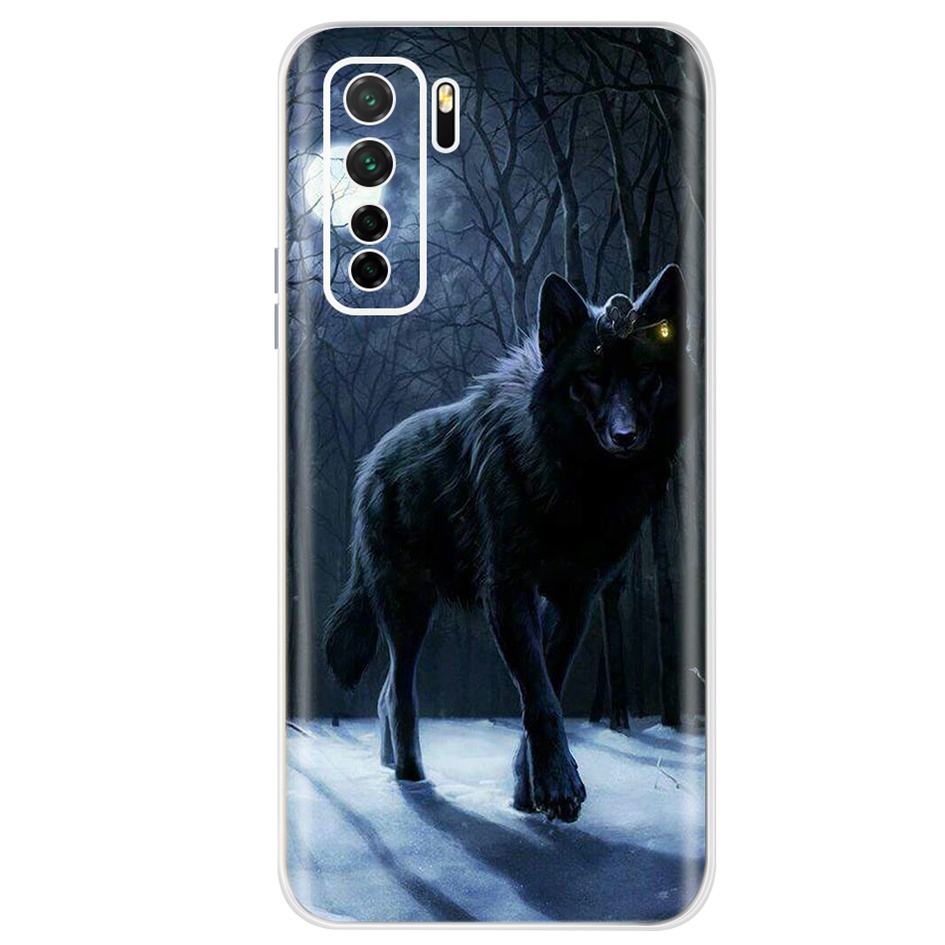 Huawei Nova 7 SE CDY-NX9B Case Fashion Flower Pattern Printed Soft ...