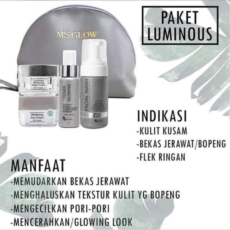 MS GLOW ORIGINAL BPOM | Shopee Malaysia