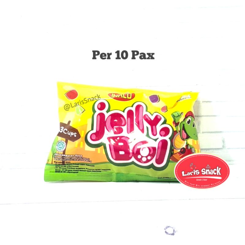 Inaco Jelly Boi Contains 3s Cups (1 Dozen) Contains 10 Pax) | Shopee ...