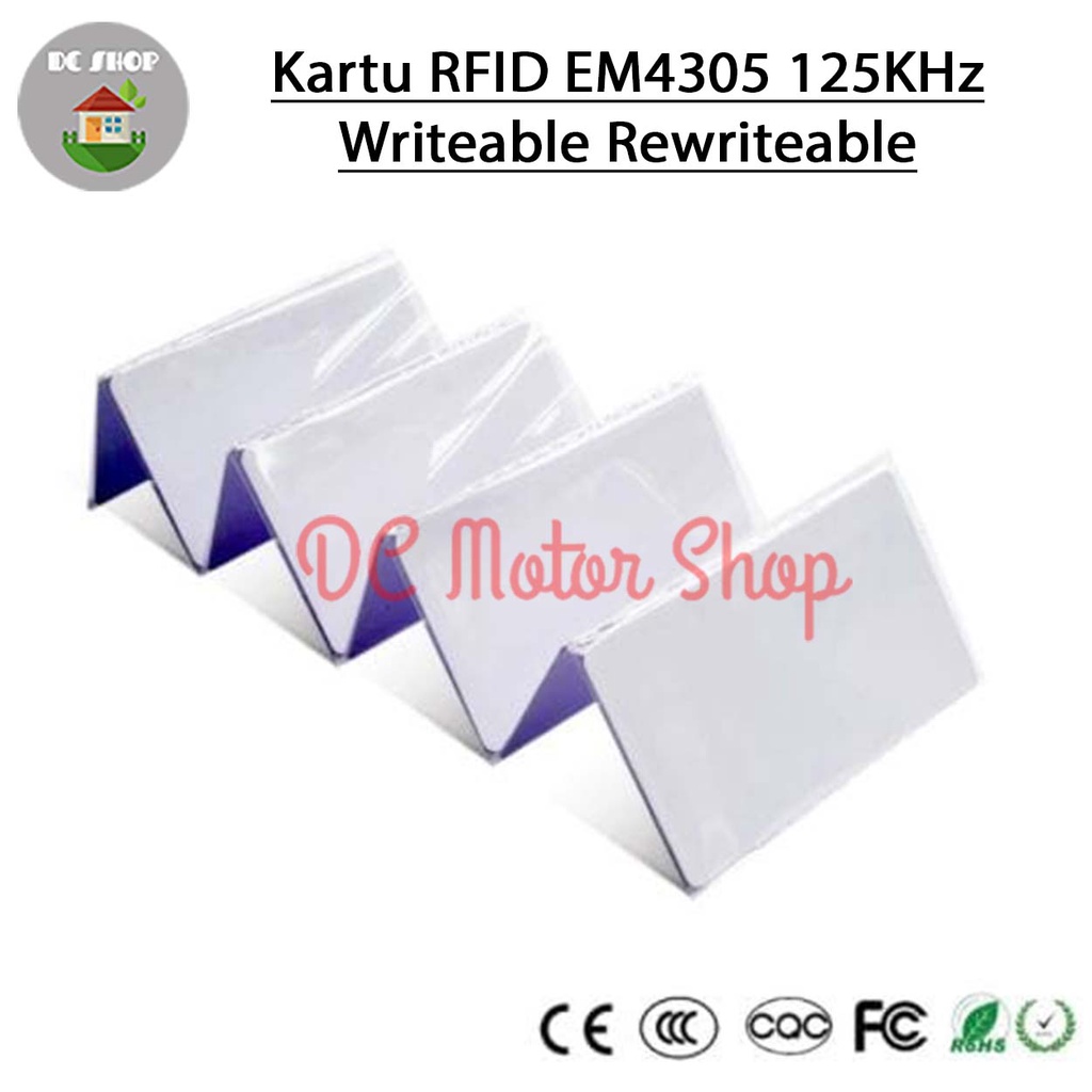 RFID EM4305 125KHz Writeable Rewriteable Card | Shopee Malaysia