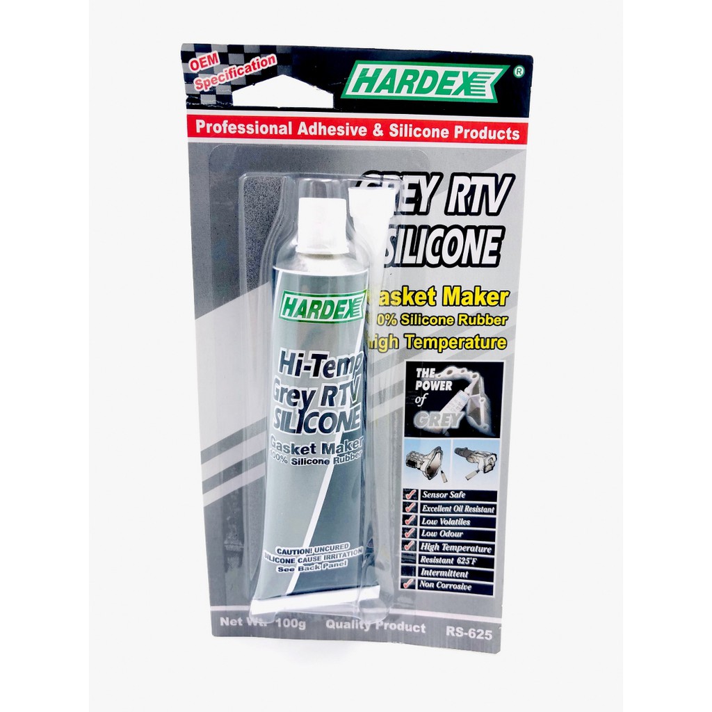 (100% ORIGINAL) HARDEX GASKET GUM HI-TEMPERATURE (SILVER)(100 g ...