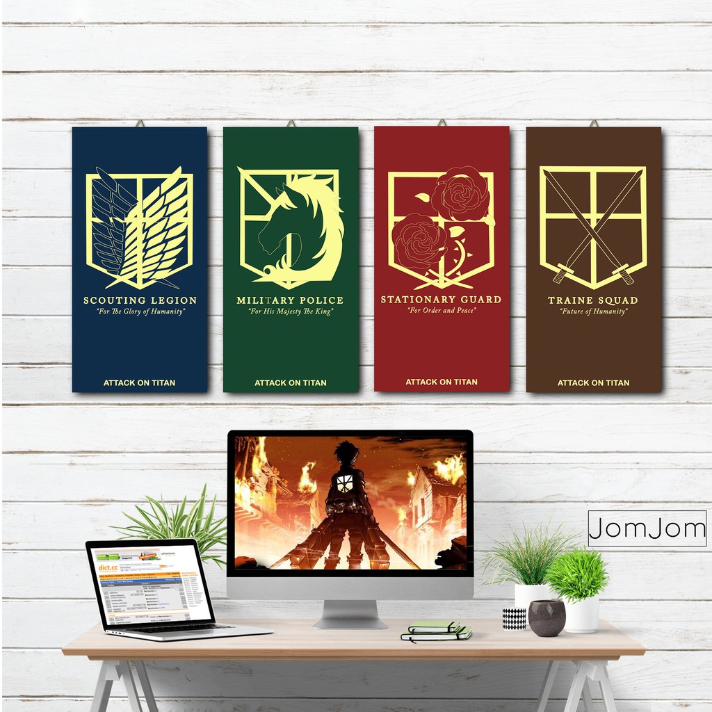 Attack ON TITANS Poster/Room Decoration/Anime Poster/Design/2021 ...