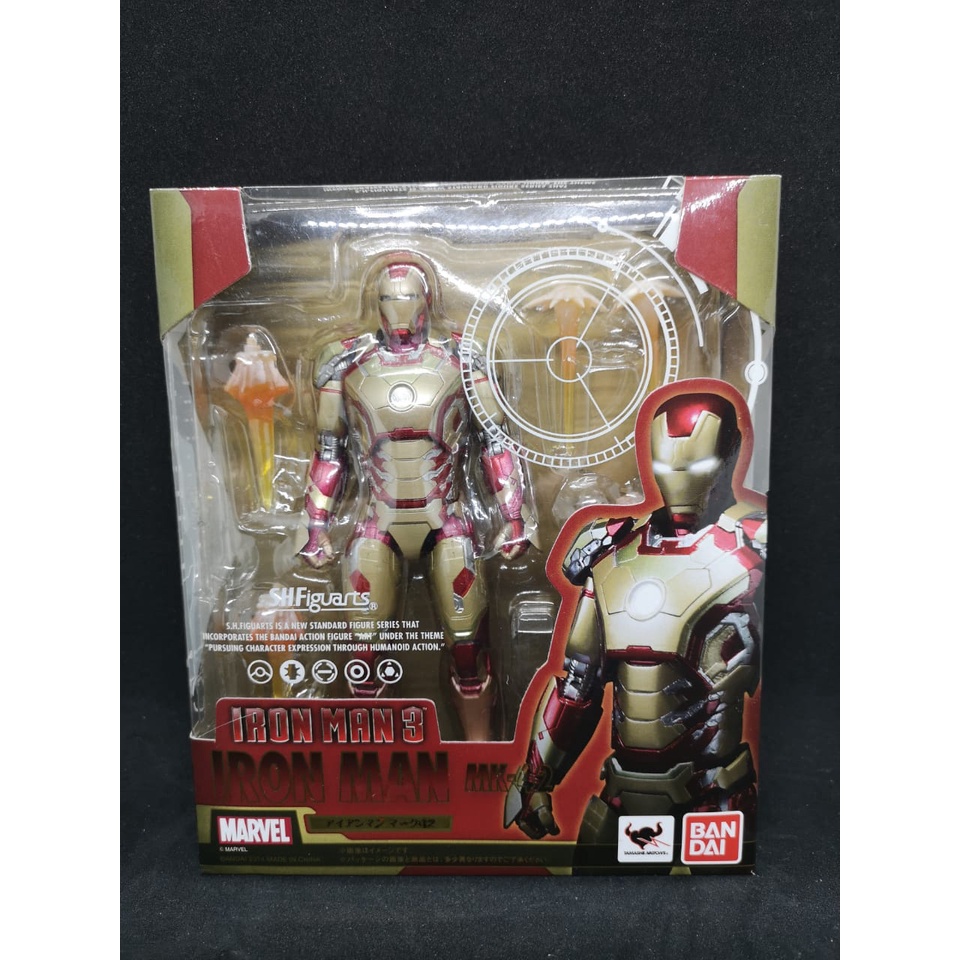 S.H. Figuarts SHF Marvel Iron Man Mark 42 ( MK 42 ) | Shopee Malaysia
