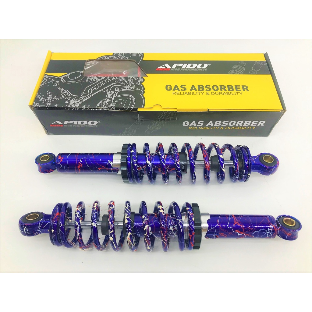 APIDO 330mm GAS ABSORBER EX5D KRISS110 RXZ WAVE100 WAVE125 CT100 CT115 ...