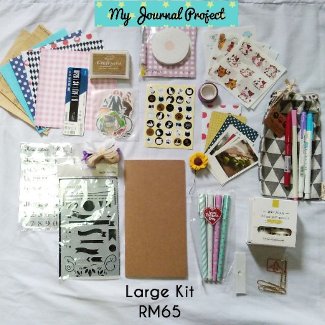 Basic Journal Kit - Large Box | Shopee Malaysia