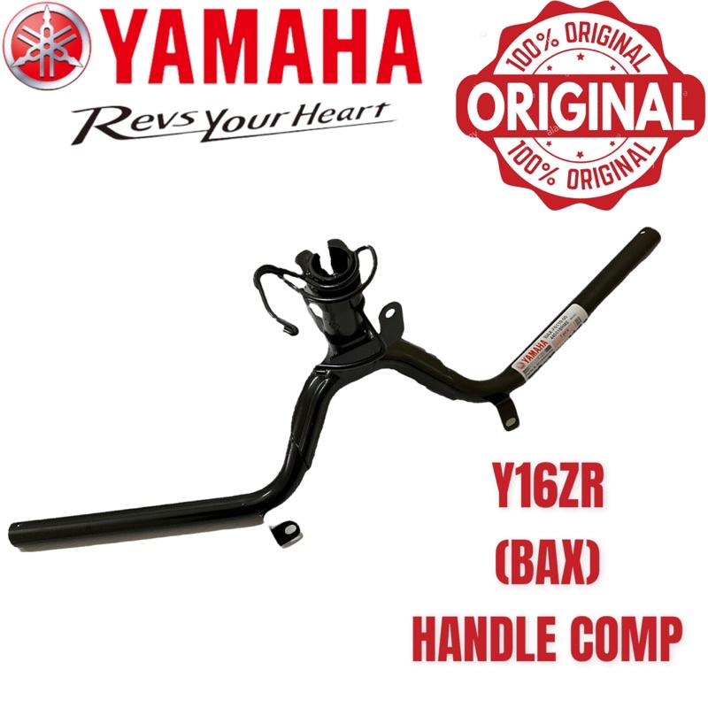 YAMAHA Y16ZR Y16 (BAX) 100% ORIGINAL HANDLE COMP / HANDLE BAR Y16 ...