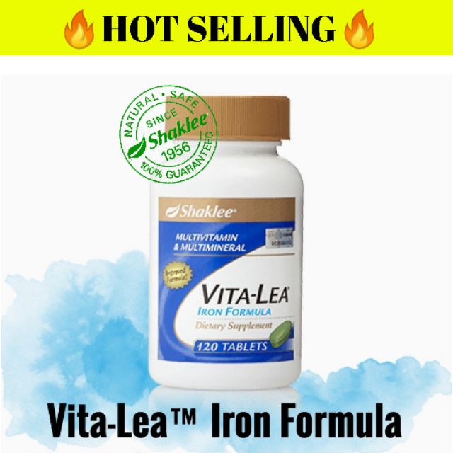 💥HOT ITEM HERE💥 SHAKLEE VITALEA IRON FORMULA Multivitamin Halal ...