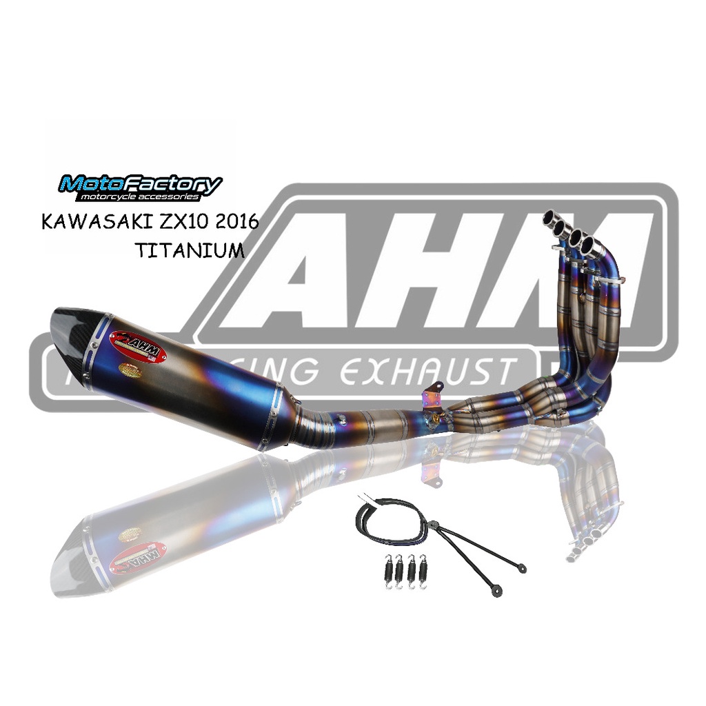 ORIGINAL AHM EXHAUST Z1T SERIES RC EKZOS [FULL SYSTEM] KAWASAKI ZX10 ...