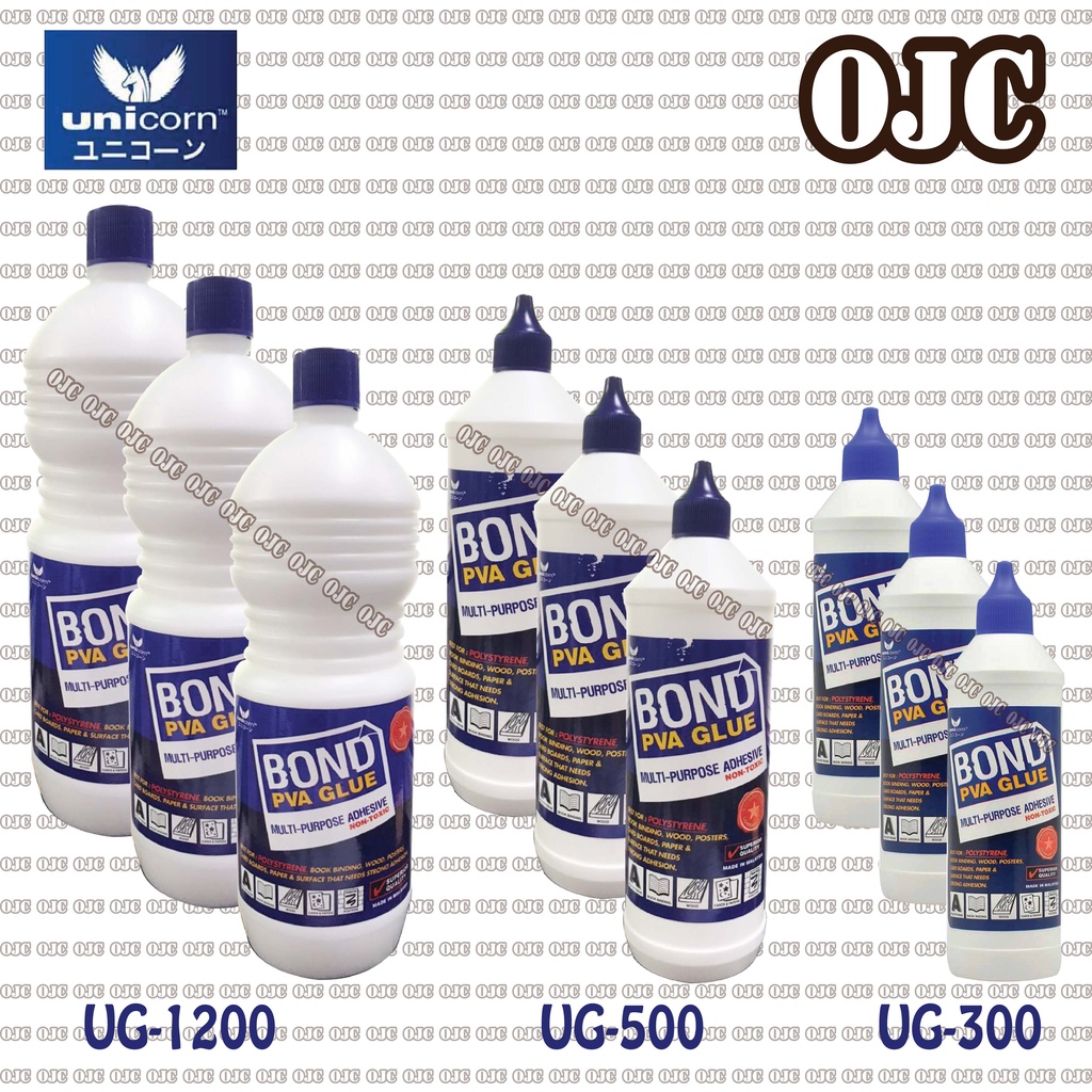 UNICORN BOND PVA GLUE (MULTIPURPOSE ADHESIVE) | Shopee Malaysia