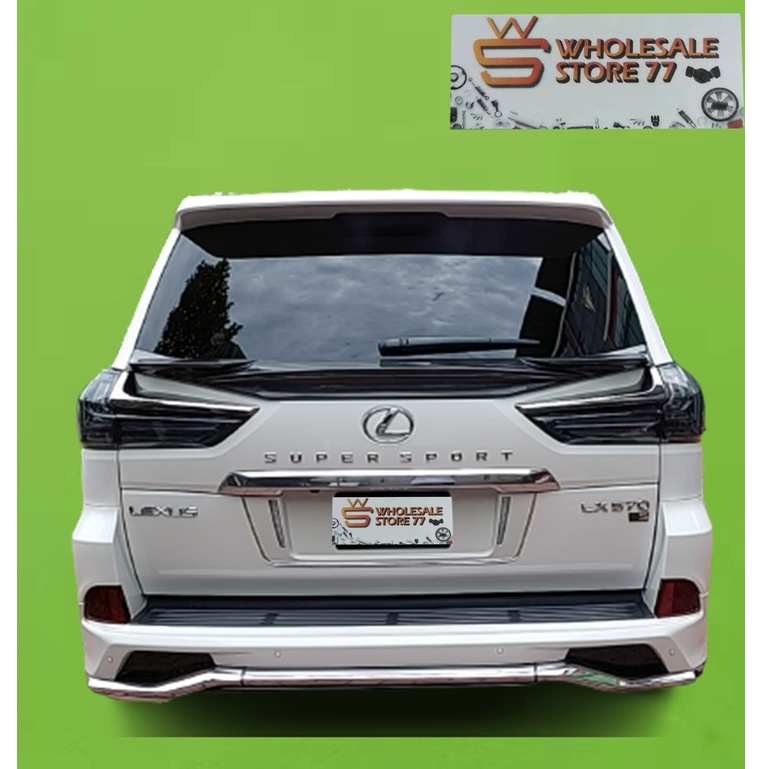 LEXUS LX570 LX-570 TRD KHANN TAIL LAMP BACK LAMP SMOKE REAR SPOILER ...