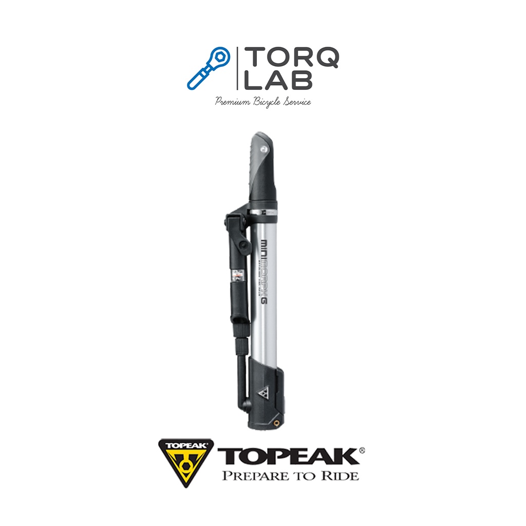 TOPEAK Mini Morph G Mini Pump With Pressure Gauge | Shopee Malaysia