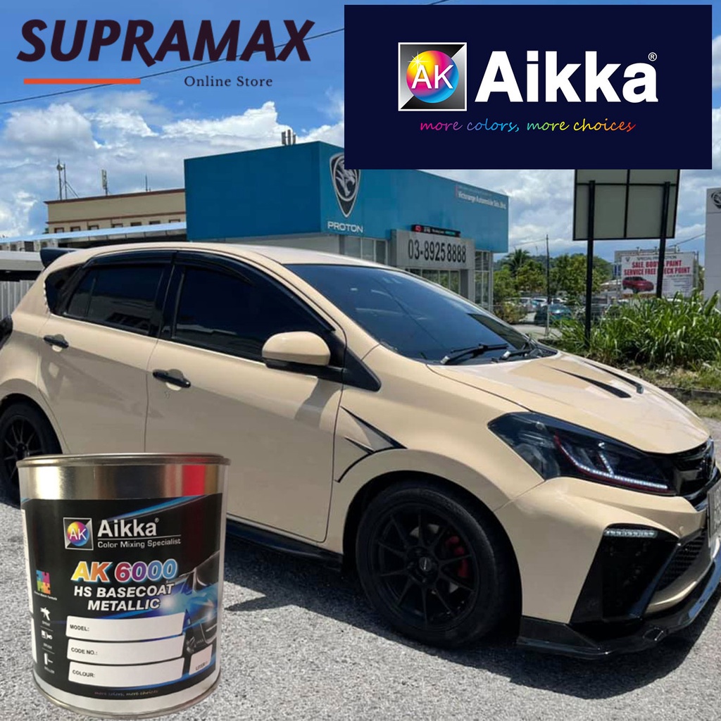 AIKKA 2K Cat Kereta/ Car Motor Body Paint- AK200037 Aikka Mocha Latte ...