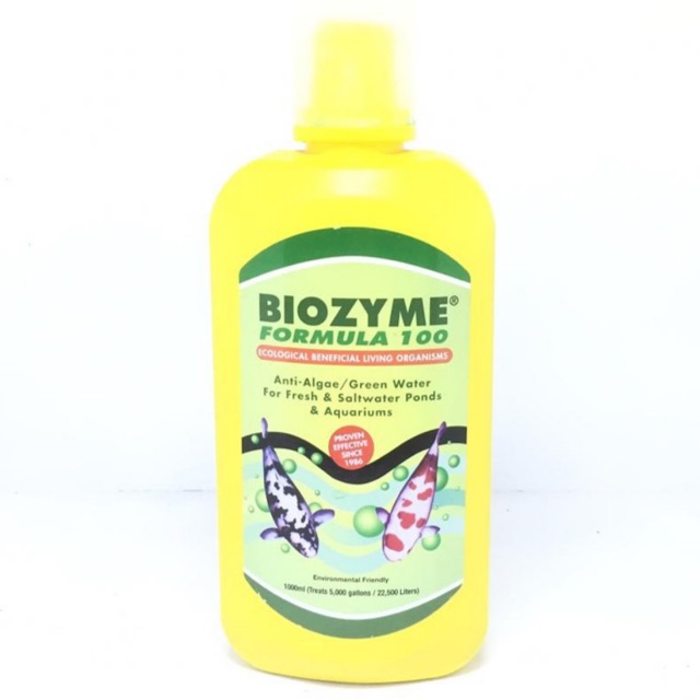 BIOZYME Formula 100 Anti Algae Green Water Away 1L | Shopee Malaysia