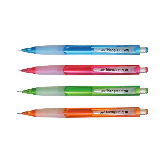 SKB IP-173 Triangular Mechanical Pencil (Shaker Pen) Four Colors | Shopee Malaysia