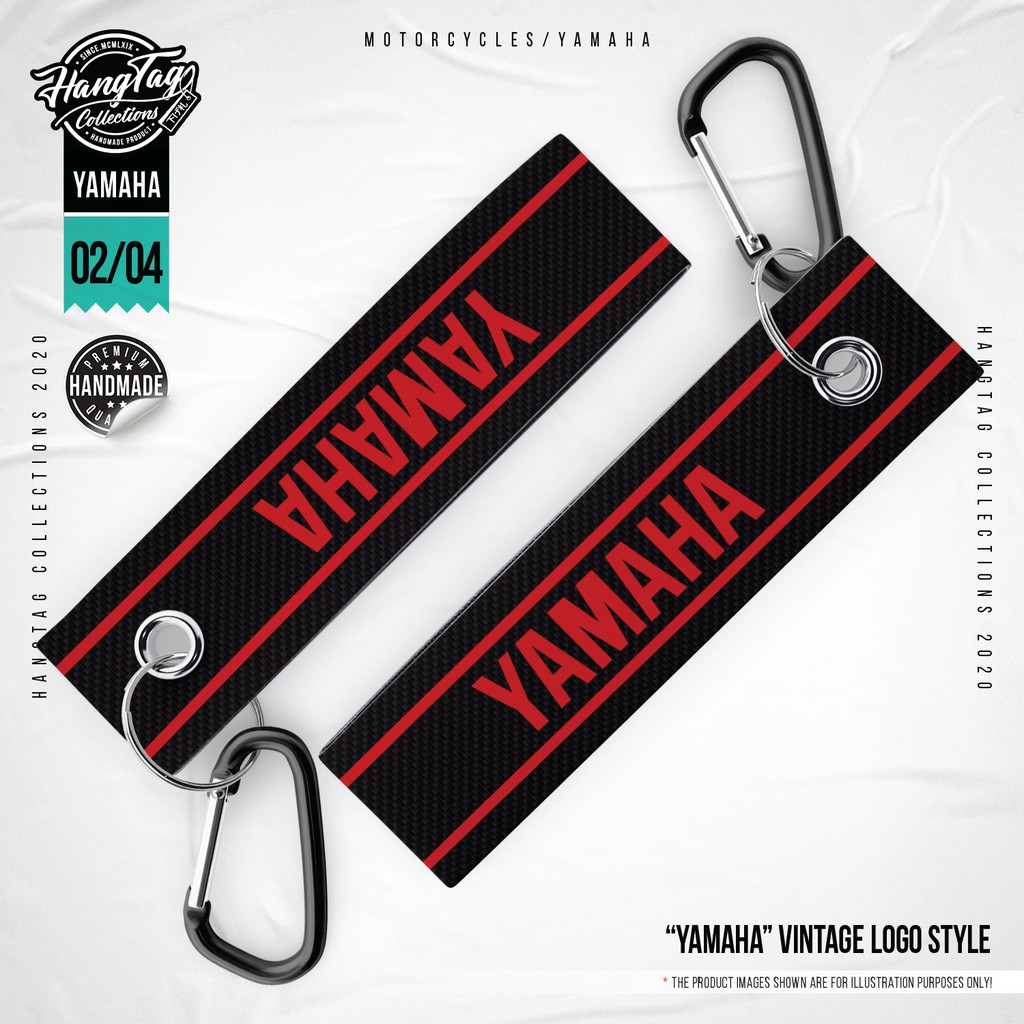 (💥MUST BUY💥) YAMAHA - Vintage Logo Style 2/4 - Key tag / Keychain ...