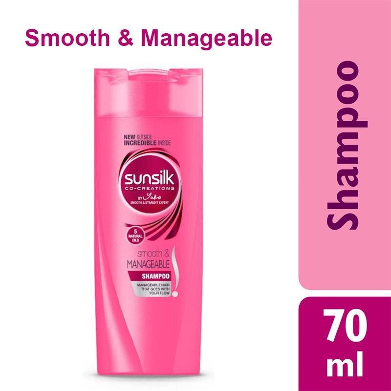 🔥BEST FOR TRAVEL USE🔥Sunsilk Smooth & Manageable Shampoo – 70ml🧕👩‍🦱 | Shopee Malaysia