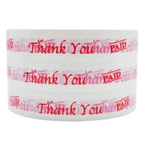 1 Set Thank You & Paid Tape Pita Terima Kasih & Berbayar (18mmx32m ...