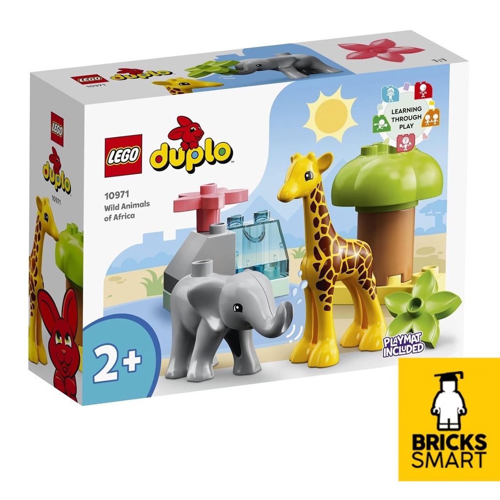 10971 LEGO Duplo Wild Animals of Africa (10 Pieces) | Shopee Malaysia