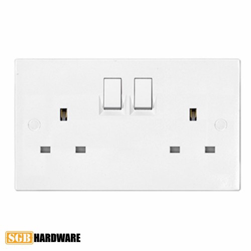 13A Double Switch Socket V406 * | Shopee Malaysia
