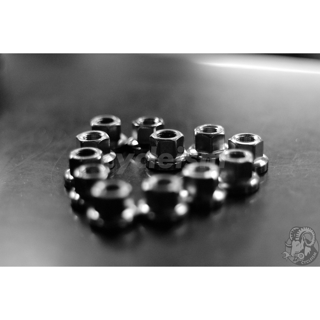 15mm Nut Bmx / Track / lajak / fixie(one pair) | Shopee Malaysia