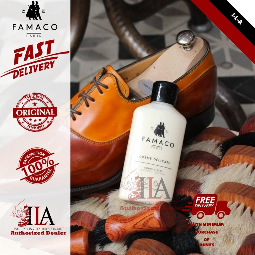 Famaco Creme Delicate/Leather Balm (125ml), Leather Care (Original ...