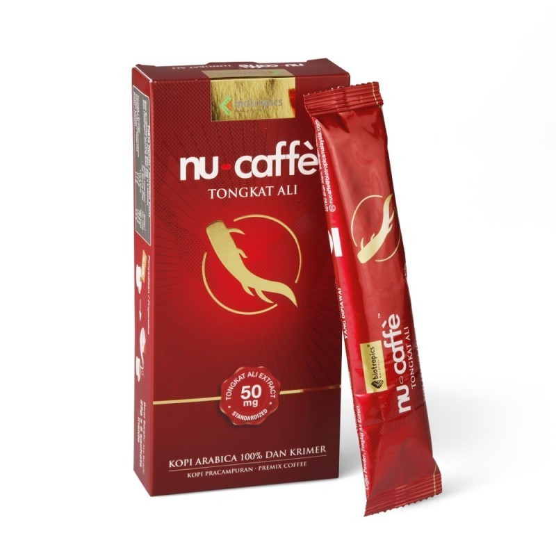 NU-CAFFE 5s- 50mg Physta Tongkat Ali in a sachet | Shopee Malaysia