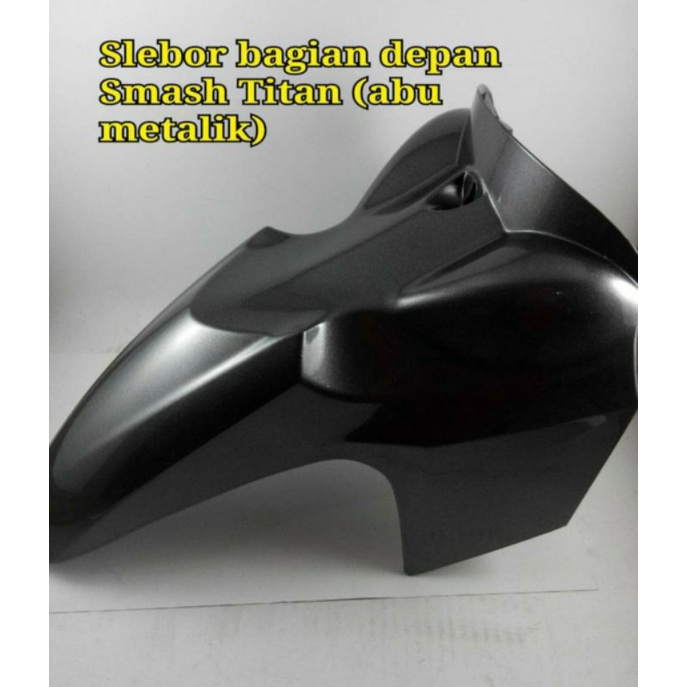 Suzuki Smash Titan fender/front fender in Dark Grey/Dark Grey | Shopee ...