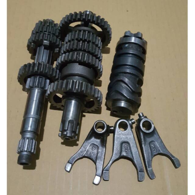 Vixion Old / New Stacking Ratio Gear Ratio Gearbox Gearbox Girbok ...