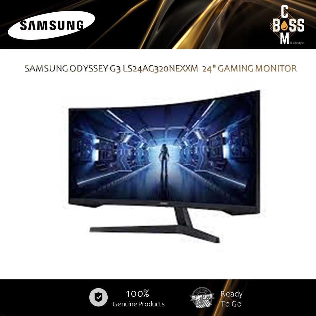 *ORIGINAL* SAMSUNG ODYSSEY G3 LS24AG320NEXXM 24" GAMING MONITOR (24 ...