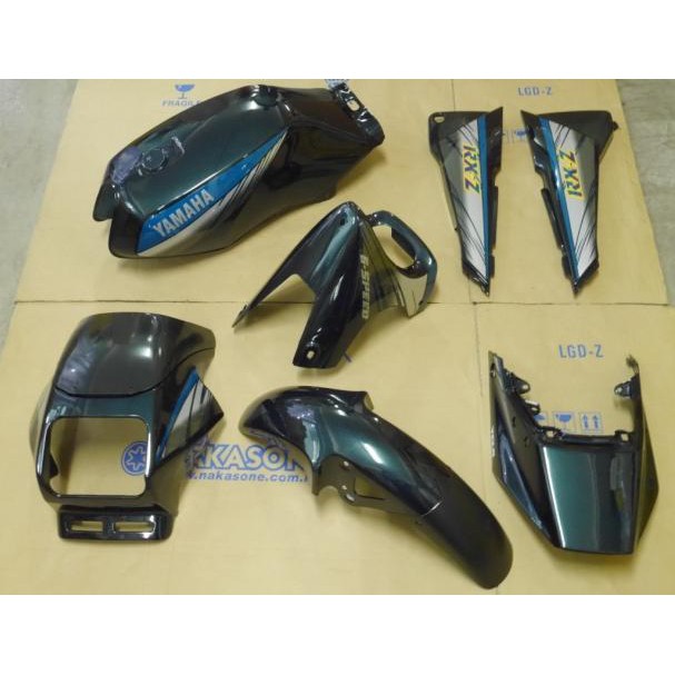 YAMAHA RXZ 6 SPEED BODY COVER SET (5) #STICKER TANAM | Shopee Malaysia