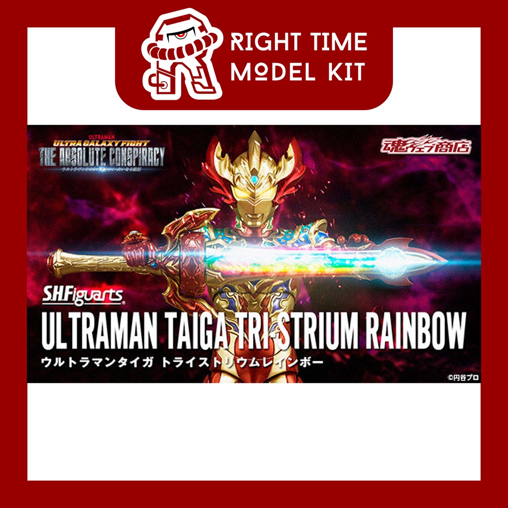 [Ready Stock] SHF Ultraman Taiga Tri Strium Rainbow S.H.Figuarts ...