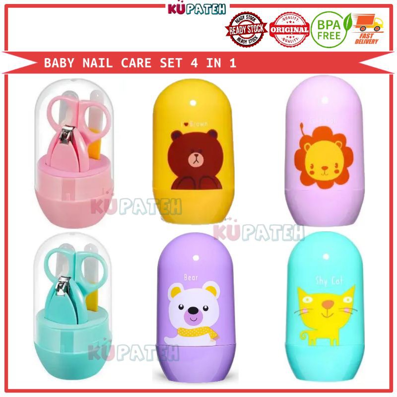 🇲🇾 BABY NAIL CARE SET 4 IN 1 🔥 | Shopee Malaysia