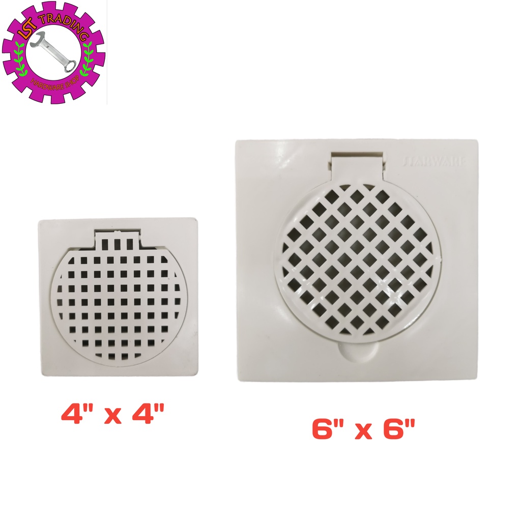 [READY STOCKS] 100MM (4") & 150MM ( 6") PLASTIC GRATING / PVC GRATING ...
