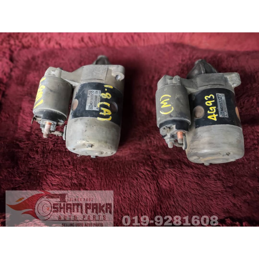 Starter Mitsubishi 4G92 / 4G93, 1.6 / 1.8 for Wira, Satria, Putra ...
