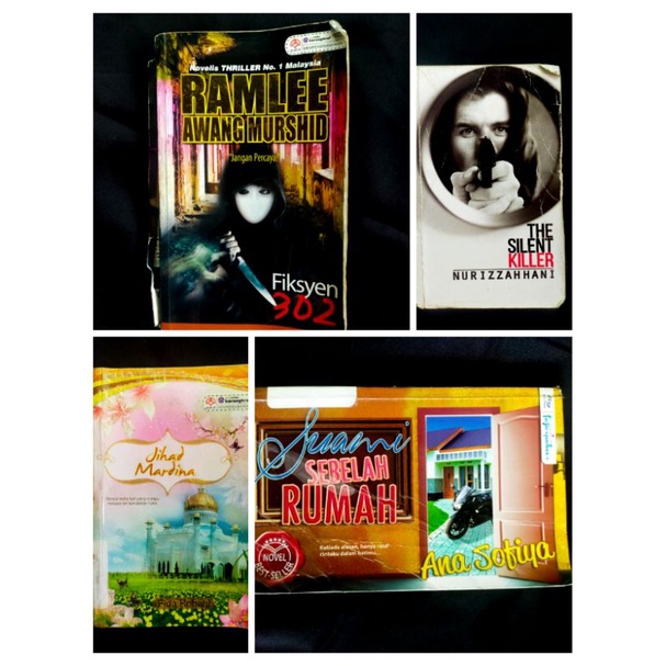 Buku Novel Remaja Dewasa karya Ramlee Awang Murshid, Nur Izzah Hani ...