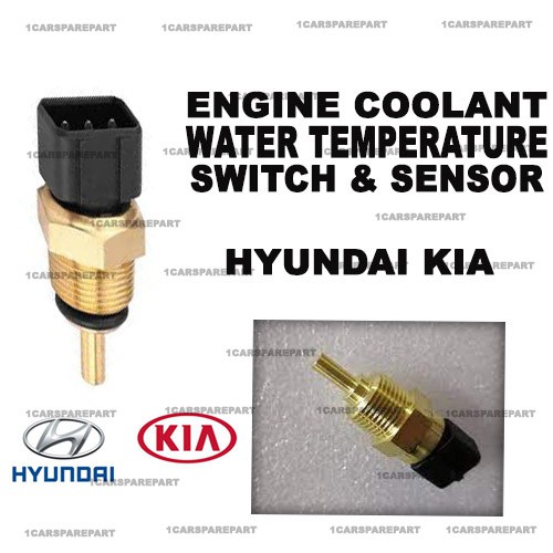 HYUNDAI KIA ENGINE COOLANT WATER TEMPERATURE SWITCH AND SENSOR | Shopee ...