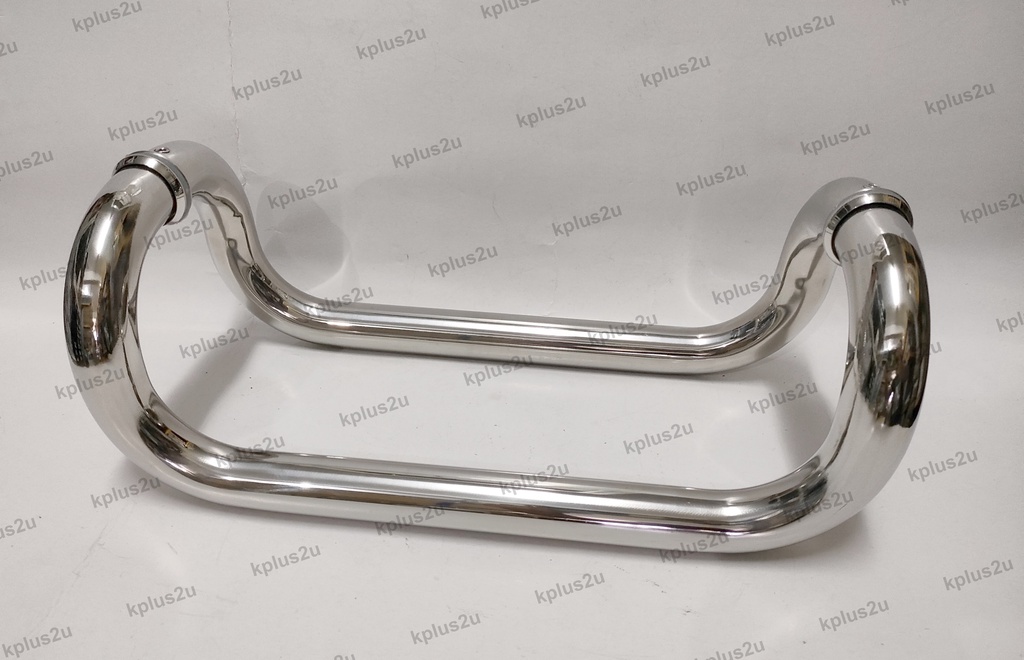 Double bend handle aluminium door stainless steel 双弯扶手handel aluminium ...
