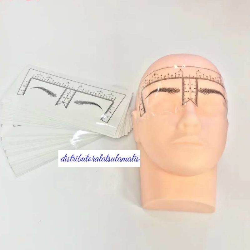 Wide embroidery ruler sticker / ruler sticker for embroidery | Shopee ...