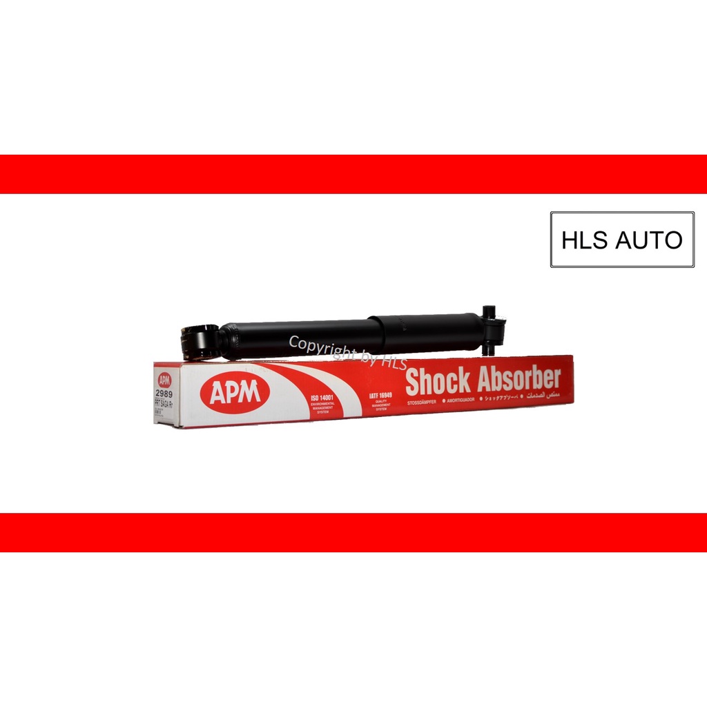 Proton Saga (Old) Iswara Original Apm Rear Oil Absorber (2pcs) | Shopee ...