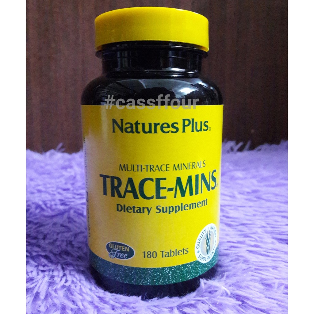 NATURE'S PLUS Multi-Trace Minerals Trace-Mins Dietary Supplement | Shopee Malaysia